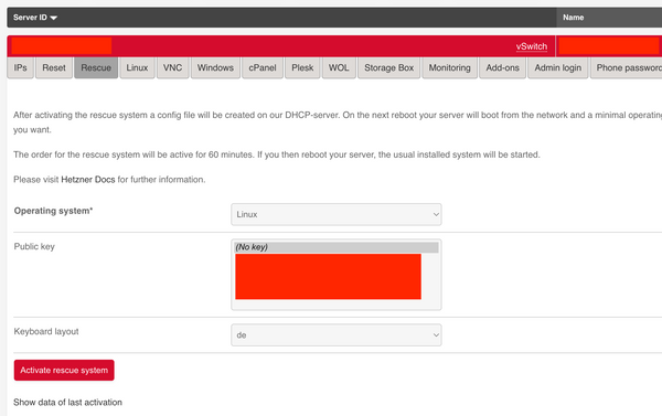 Windows on Hetzner dedicated server without usb stick / KVM console